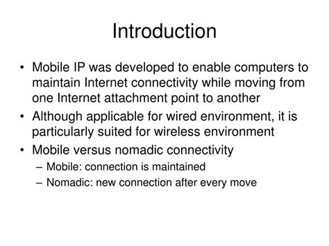 ppt mobile ip powerpoint presentation free download id 37532