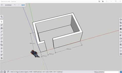 2d Image To 3d Model Sketchup Create A 3d Model From A Floor Plan In