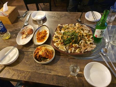 모란역 손맛 좋은 다담포차장어수육과 간재미무침 네이버 블로그