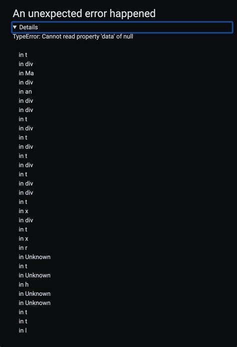 Transform An Unexpected Error Occurred Issue Grafana Grafana GitHub