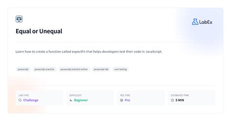Equal Or Unequal Labex