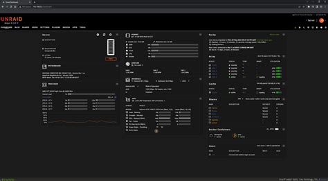 6 12 0 Dashboard How Do I Get It Back To Three Columns General Support Unraid