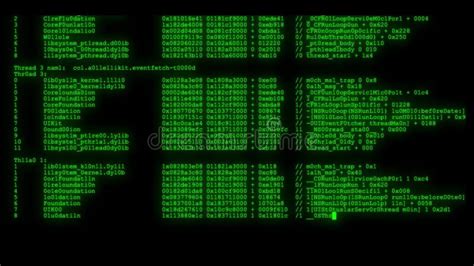 Encrypted Fast Long Scrolling Programming Security Hacking Code Data