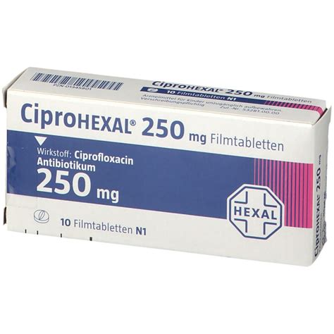 Ciprohexal® 250 Mg 10 St Mit Dem E Rezept Kaufen Shop Apotheke