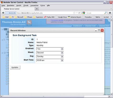 Background Tasks Und Media Patrol Check Beim Modular Server Deaktivieren Thomas Krenn Wiki
