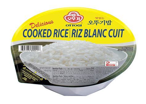 Ottogi Delicious Cooked Rice Gluten Free Microwavable