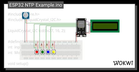 Esp32 Ntp O Copy Wokwi Esp32 Stm32 Arduino Simulator