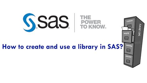 Sas Programming Tutorials Library Creation In Sas Importing An