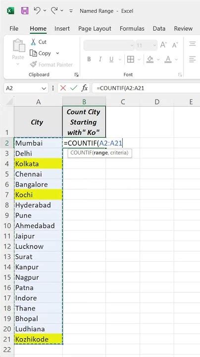 Boost Your Excel Skills With Countif Function And Asterisk Ii Exceledhub