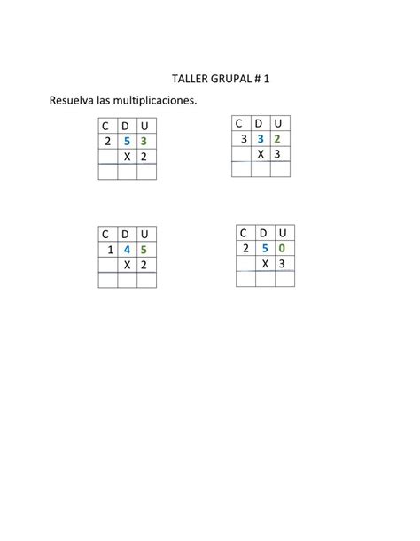 Multiplicar Activity For 4to Live Worksheets