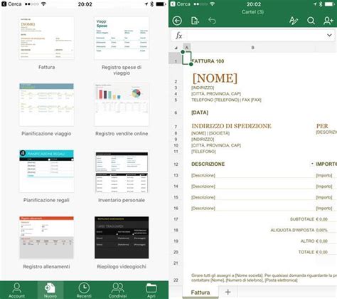 Modello Fattura Excel Salvatore Aranzulla