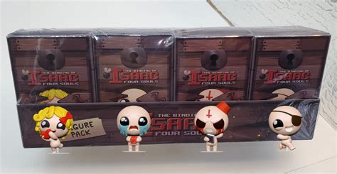 The Binding Of Isaac Four Souls 4 Figure Box Sealed New Ebay