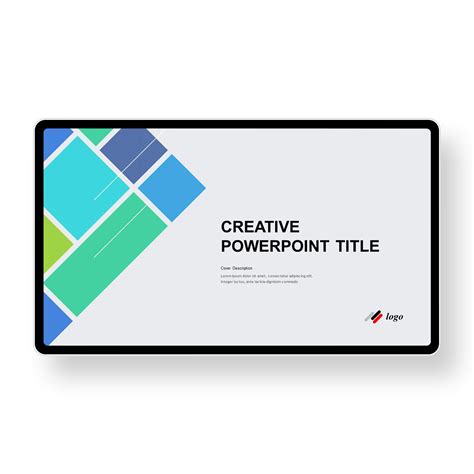 Tiles Array Powerpoint Templates Powerpoint Free