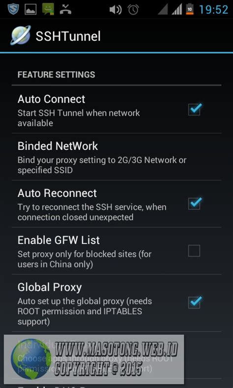 Kota Jambi Cara Menggunakan Ssh Tunnel Di Android
