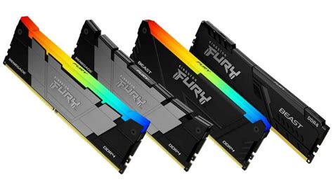 Kingston Refreshes FURY DDR Memory Kits With New Look