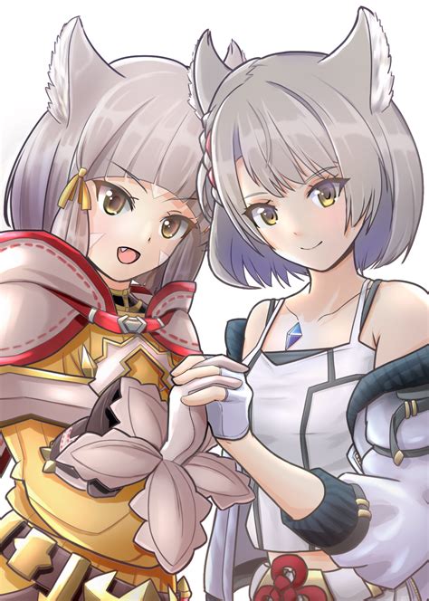 Nia And Mio Xenoblade Chronicles And More Drawn By Inuneco Danbooru