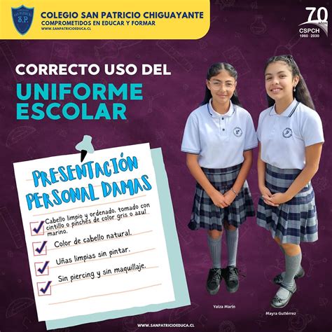 Correcto Uso Del Uniforme Escolar San Patricio