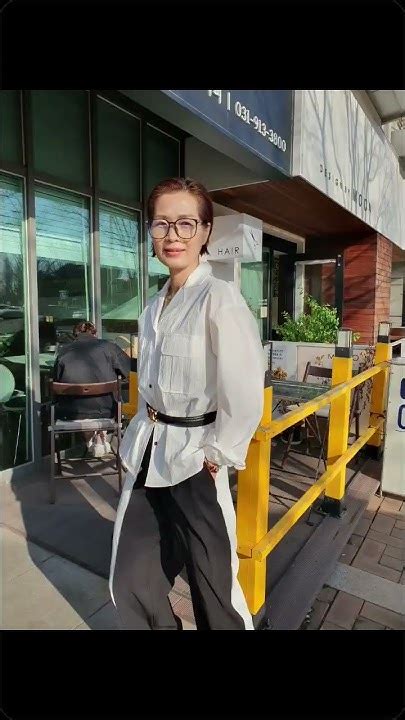 화이트 셔츠 시크한 봄코디 화이트셔츠봄코디출근룩 Ootd 4050패션 빌리윌리 하객룩 학부모룩 Youtube