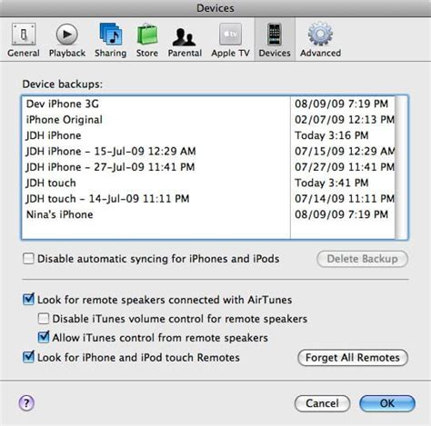 Syncing IPod Touch Apps And Data With A New ITunes Library ILounge