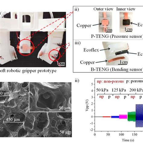 A I Photograph Of The Soft Robotic Gripper Prototype Ii Download Scientific Diagram