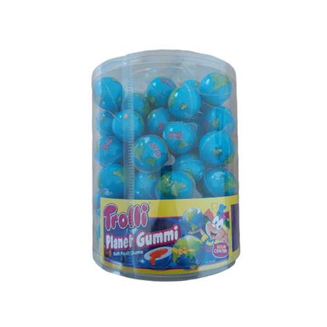 Set 80 Jeleuri De Fructe Trolli Forma De Glob Pamantesc Emagro