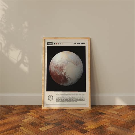 Pluto Poster Pluto Print Pluto Wall Art Pluto Digital Download Pluto Wall Decor Pluto