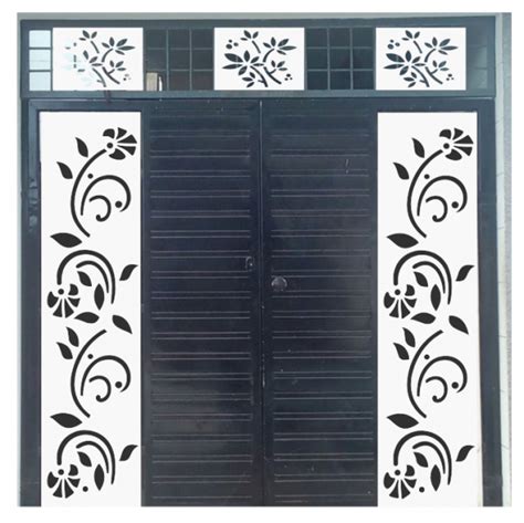 CNC Flower Plant Gate Design Makerbhawan