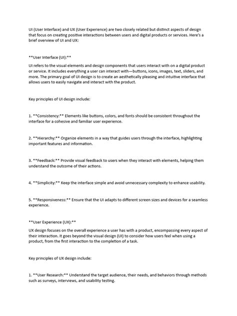 Ui Pdf User Interface User Interface Design