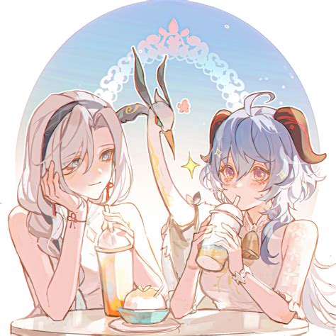 Ganyu Shenhe Xianyun Cloud Retainer Ganyu And More Genshin