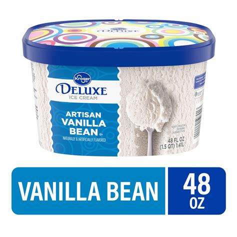 Kroger® Artisan Vanilla Bean Ice Cream Tub 48 Oz Frys Food Stores