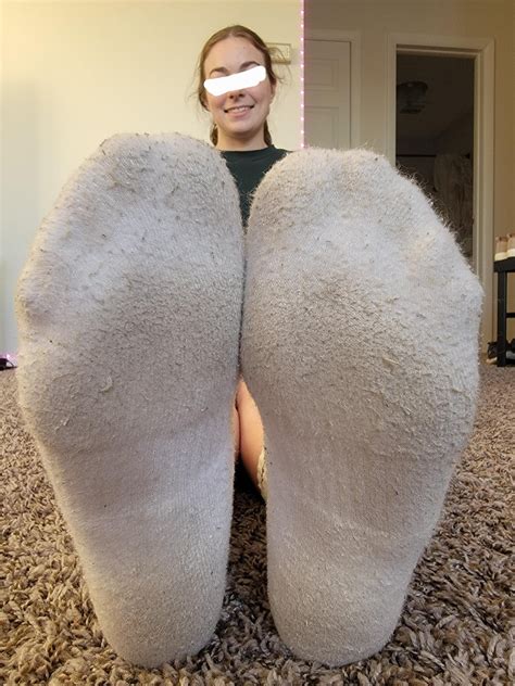 Worn White Nike Crew Socks Rusedsocks