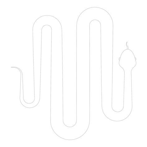 Premium Vector Snake Vector Icon
