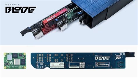 Compute Blade บอร์ดฐาน Raspberry Pi Cm4 รองรับ Poe และมี Nvme Ssd สามารถติดตั้งในตู้ Rack