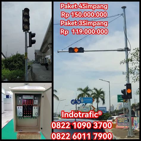 Jual Paket Traffic Light 3 Simpang Jakarta Jaya Berkat Utama