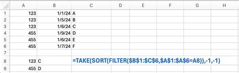 Look Up Then Return Max Value Rexcel