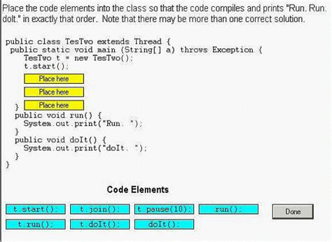 Javamadesoeasy Jmse Threads Multi Threading Scjp Ocjp