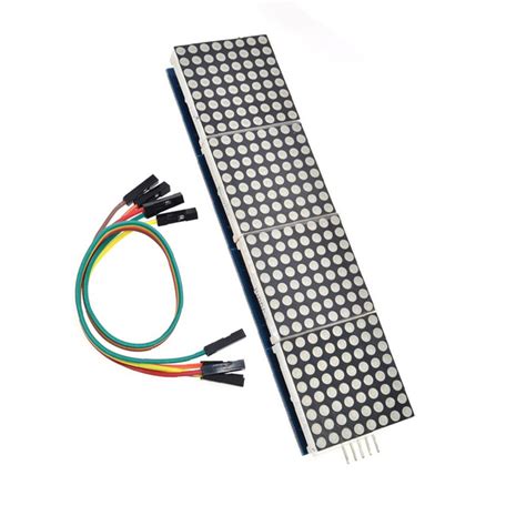Buy Wholesale China Max7219 Dot Matrix Module 8 8 Common Cathode 5v Red Blue And Green 4 In