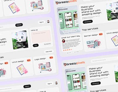 Bento Grid Web Design Projects Photos Videos Logos Illustrations And Branding Behance