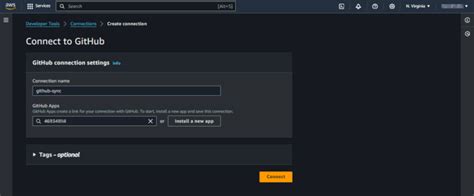 How To Add A Github Connection From An Aws Account Kernel Talks