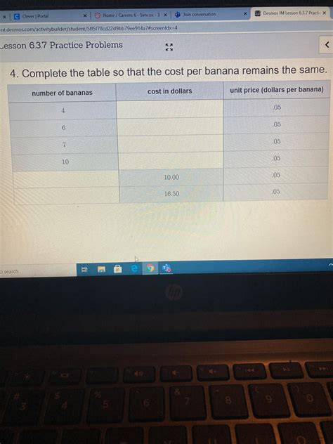 answered 4 complete the table so that the cost… bartleby