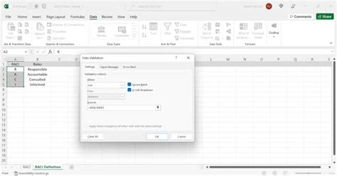 How To Create RACI Chart In Excel PM Study Circle