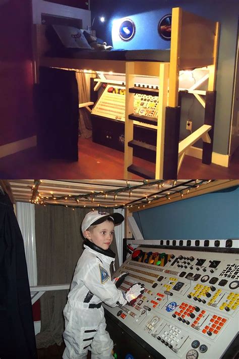 built a bed and spaceship control panel for my son artofit