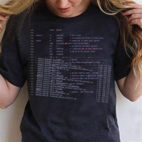 apollo 11 guidance computer source code shirt hoodie sweater