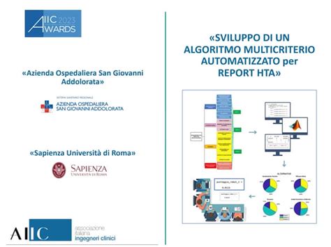 Sviluppo Di Un Algoritmo Multicriterio Automatizzato Per Report Hta