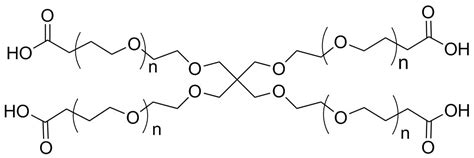 4arm PEG Acetic Acid,MW 5K | 4-arm PEG-COOH | AxisPharm