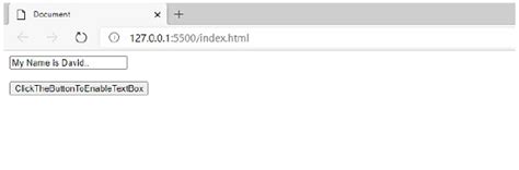 How To Enable The Disabled Attribute Using Jquery On Button Click