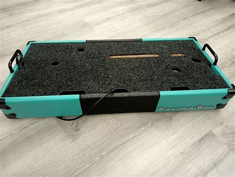 Rox In A Box Custom Pedalboard 2021 Green Black Reverb