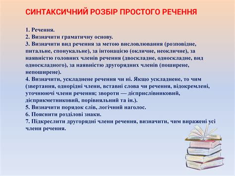 Презентація на тему Синтаксичний розбір речення