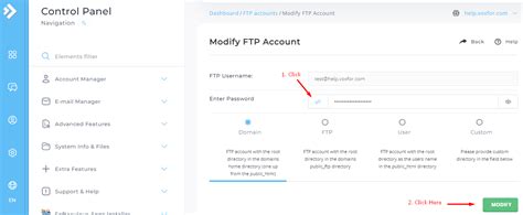 How To Change DirectAdmin Password Voxfor