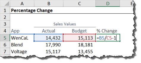 Calculate Percentages The Right Way In Excel Change Amount After Increase Xelplus